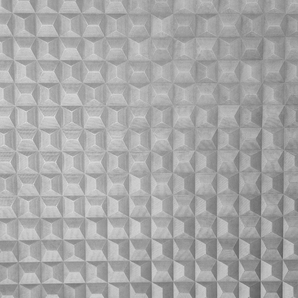 Fine Decor Romero Grey 3D Geometric Wallpaper M95684 - The Home Depot