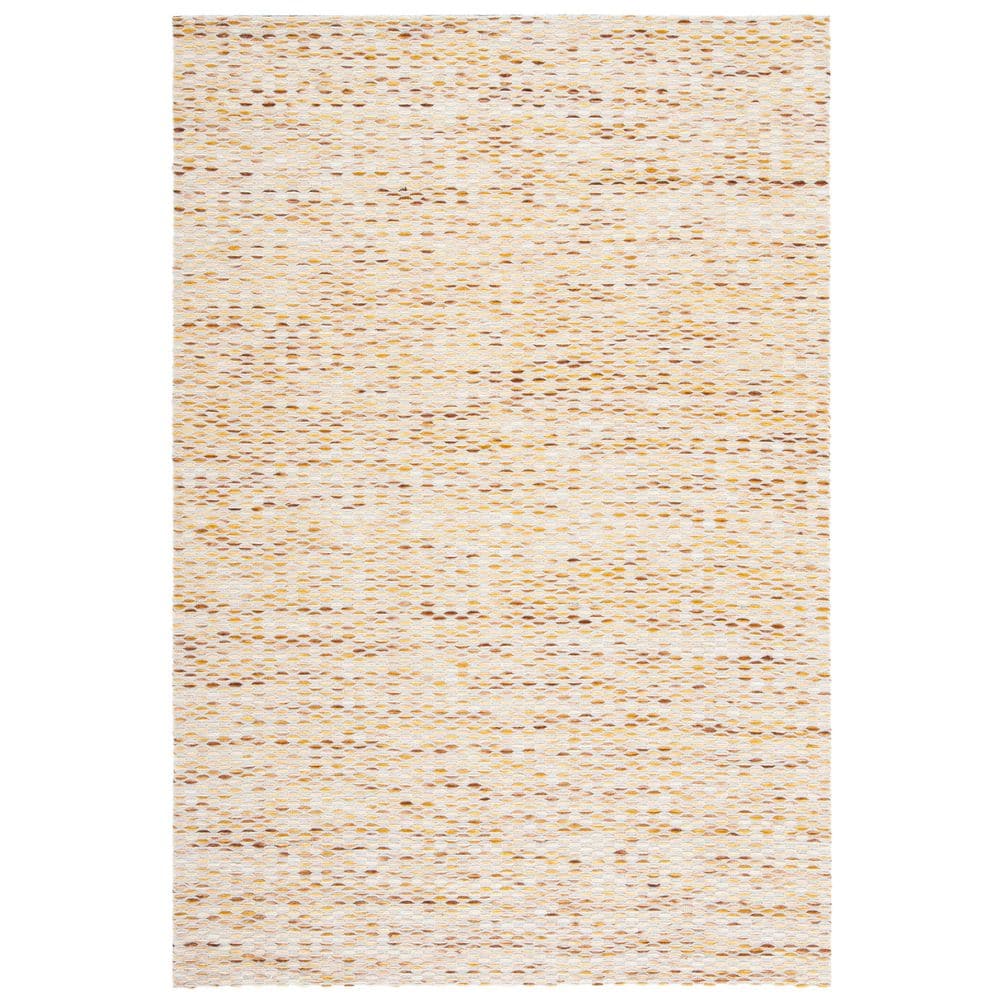 SAFAVIEH Marbella Yellow/Ivory 8 ft. x 10 ft. Gradient Area Rug MRB904D ...