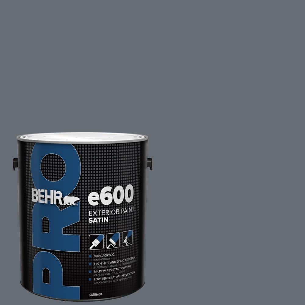 BEHR PRO 1 gal. #PPU26-22 Summer Storm Satin Enamel Exterior Paint ...