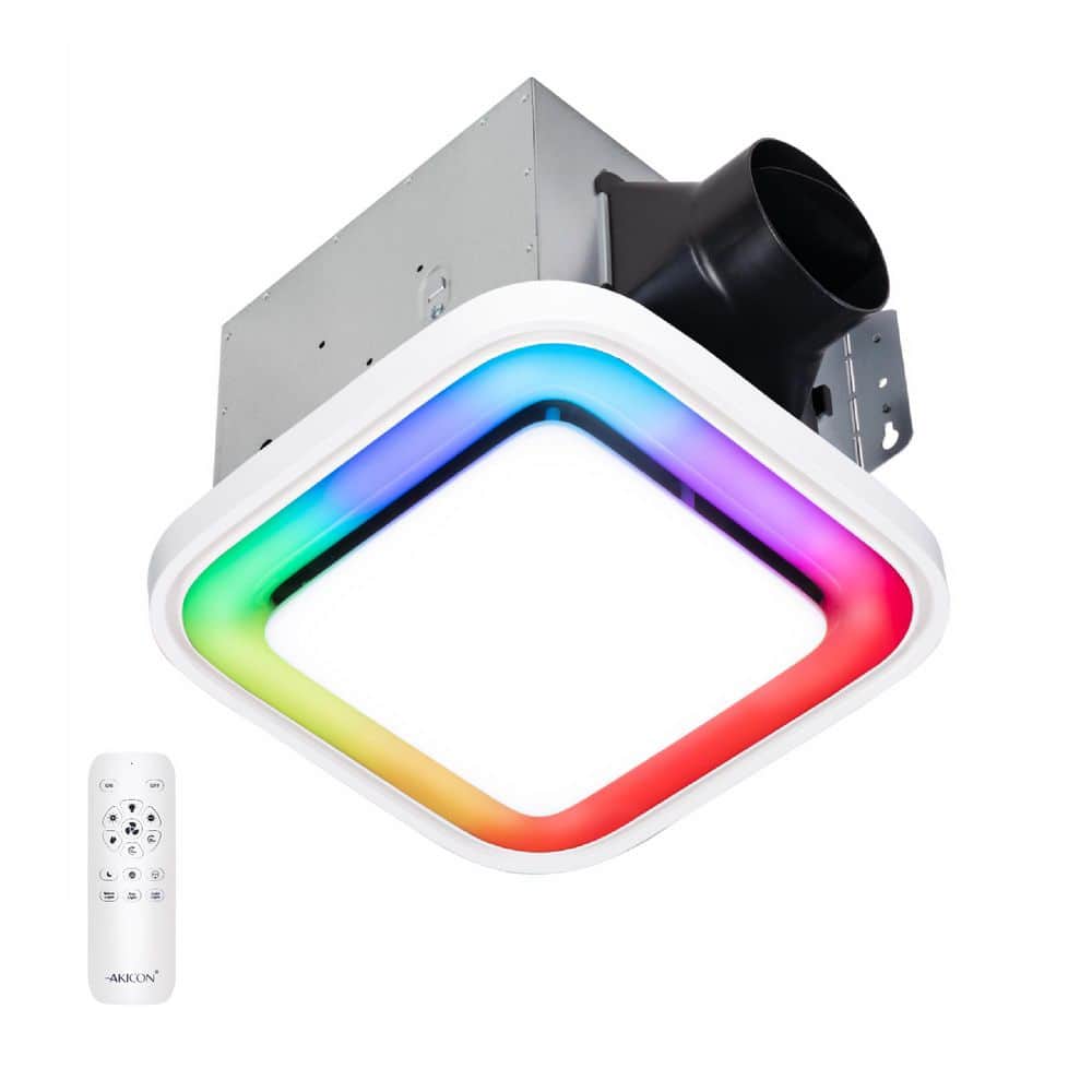 Reviews for Akicon RGB3 Decorative White 110 CFM 1.5 Sone Ceiling ...