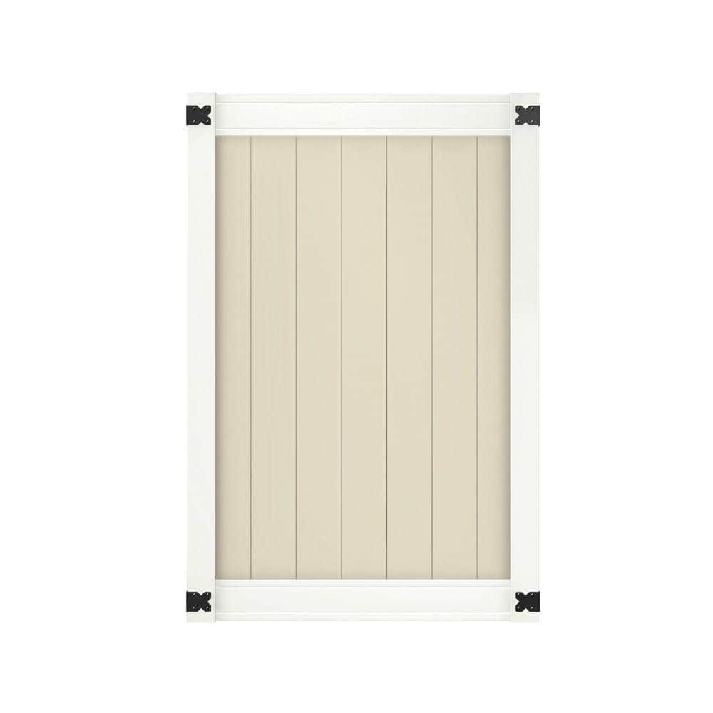 Have a question about Veranda Pro Series 4 ft. W x 6 ft. H White/Tan ...