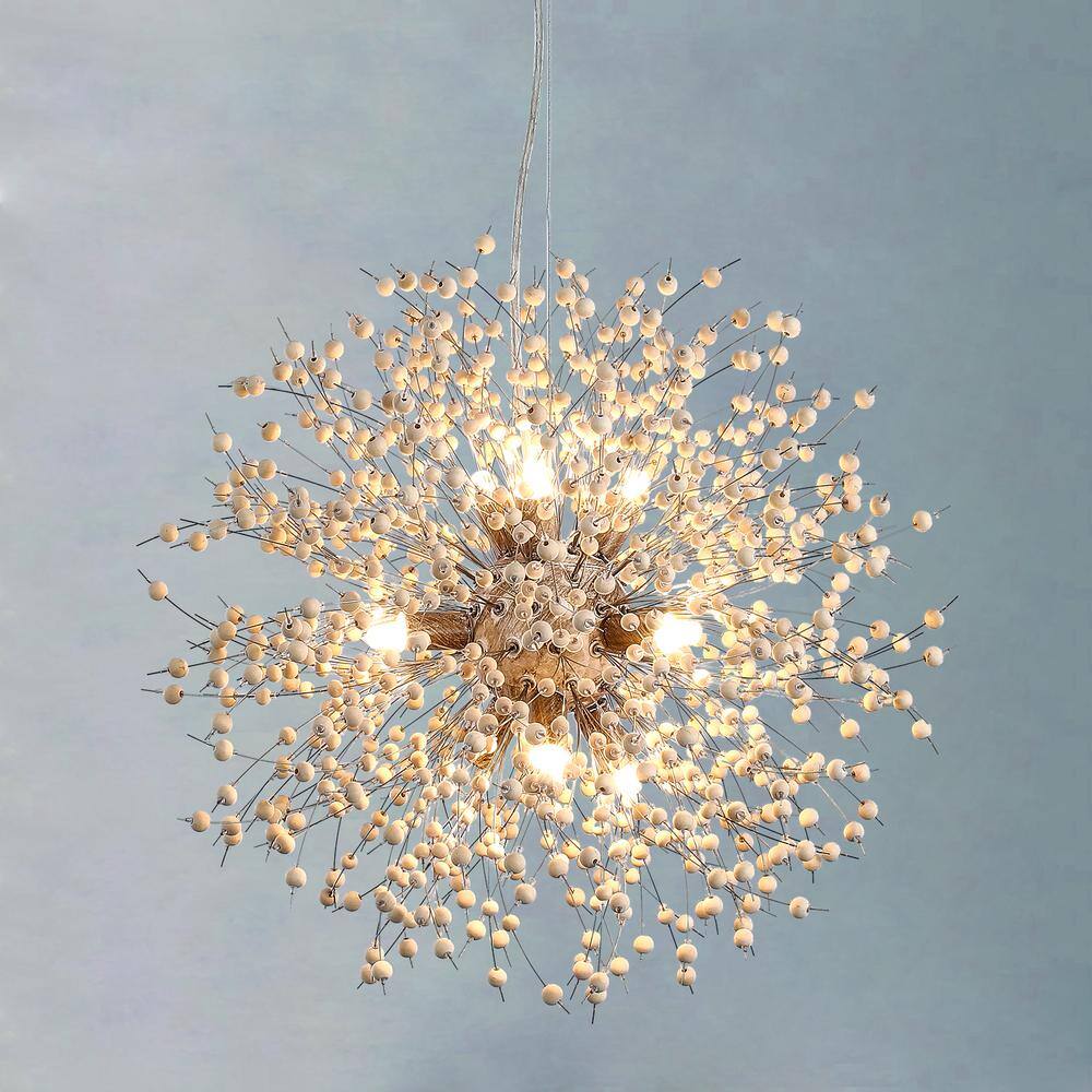 EDISLIVE Calzada 9-Light Firework Sputnik Sphere Chandelier Rustic ...