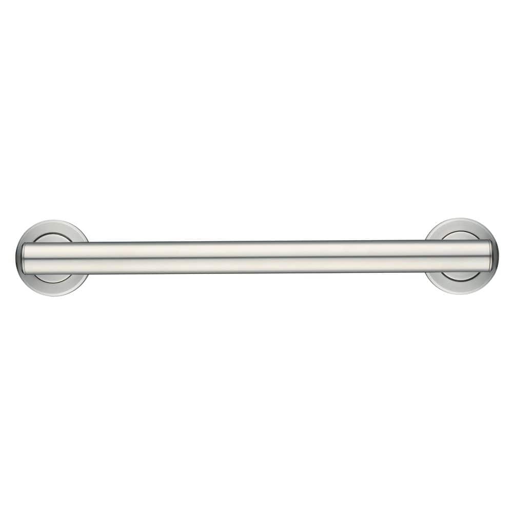 Glacier Bay 16 in. x 1.25 in. Dorind Decorative Grab Bar-Minimalist ...