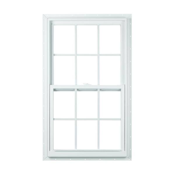 American Craftsman 24 in. x 36 in. 2300 Series Single Hung Fin Vinyl ...