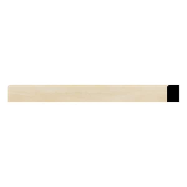 Ekena Millwork WM52 0.44 in. D x 0.75 in. W x 96 in. L Wood (Pine) Shoe ...