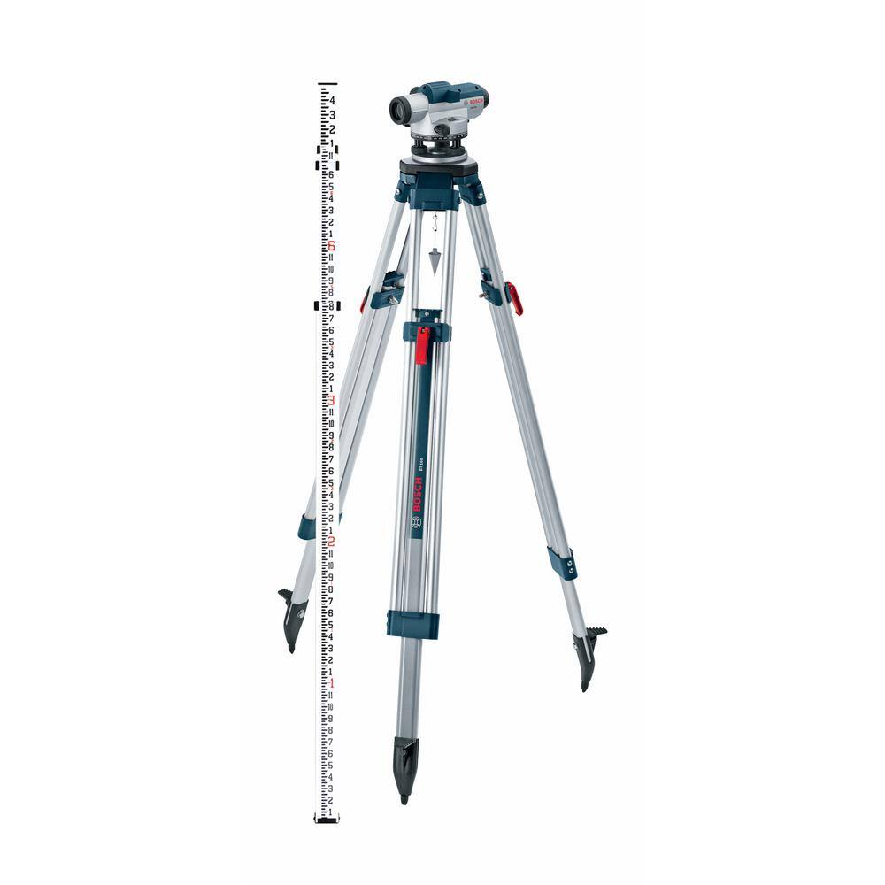 Bosch 8 In Automatic Optical Level Kit With 26x Magnification Power