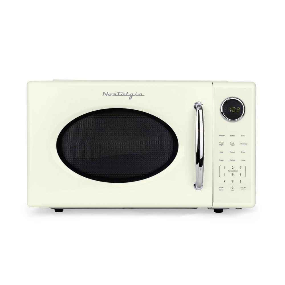 Nostalgia Retro Microwave-1.1 cu. ft. and 1000 Watt Countertop ...