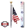 EZPole Defender 17 ft. Sectional Flagpole Kit with Swivels EZD17 - The ...