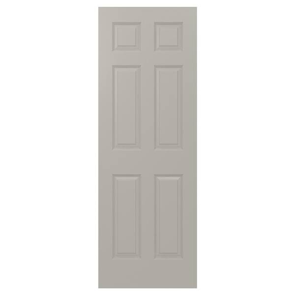 JELD-WEN 36 in. x 80 in. Carrara 2 Panel No Bore Solid Core Primed ...