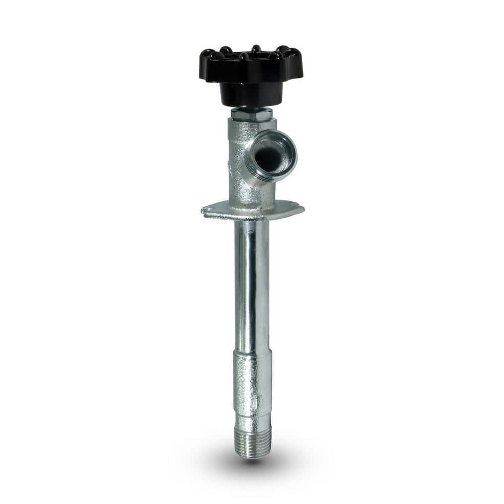 PLUMBFLEX 4 in. L Sillcock Frost Free Outdoor Faucet, with 1/2 in. MIP ...