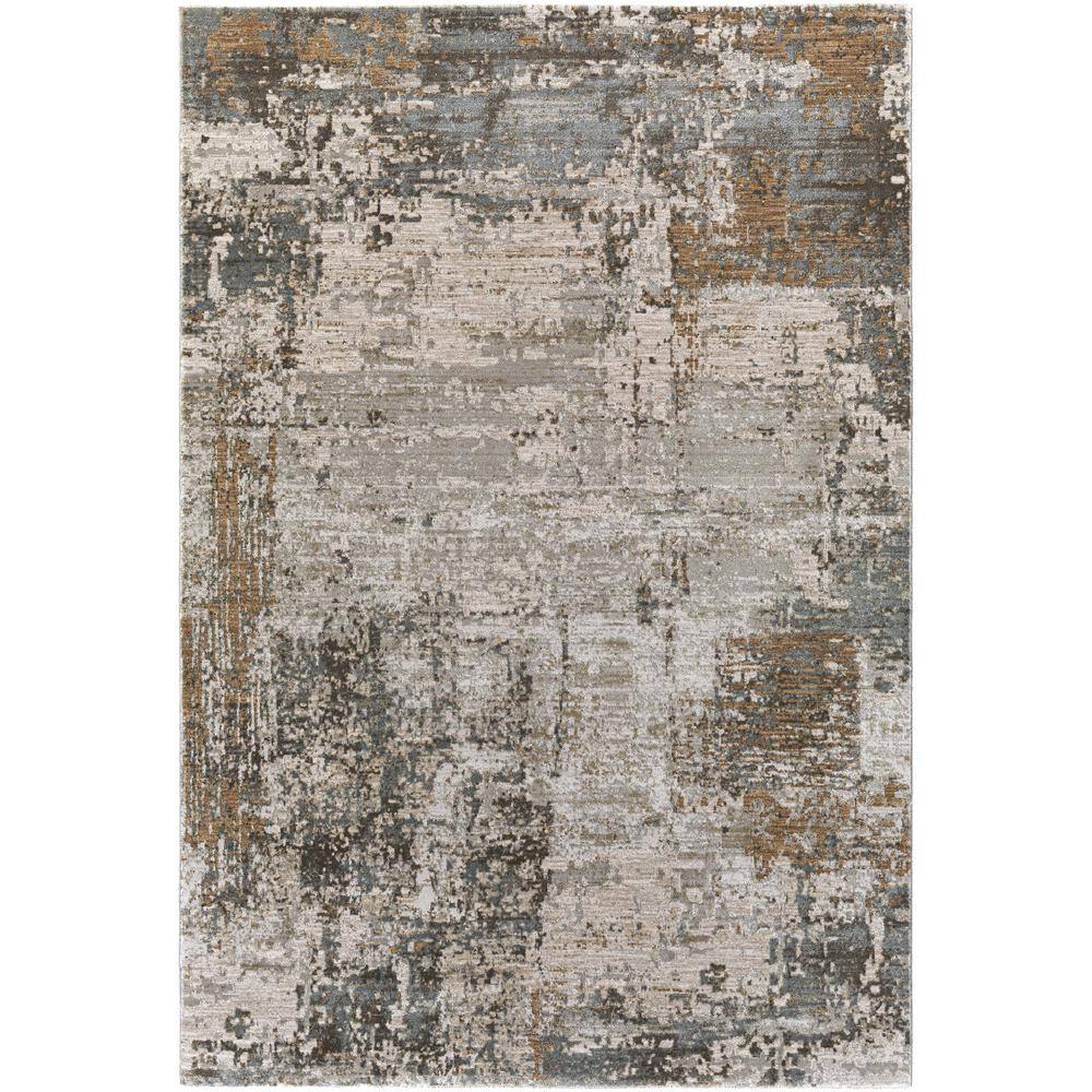Livabliss Gismondi Dark Brown 10 ft. x 14 ft. Indoor Area Rug ...