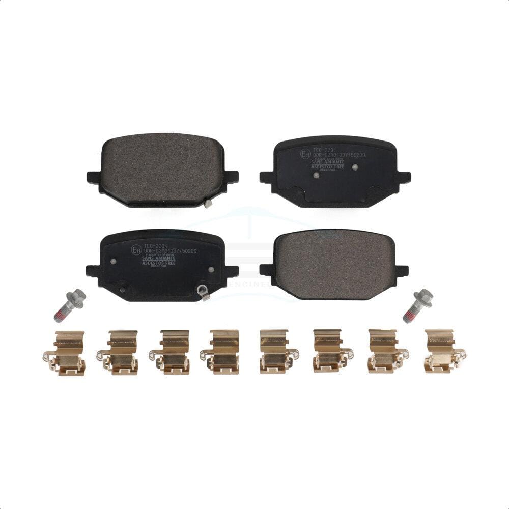 TEC Rear Ceramic Disc Brake Pads For Ford Explorer Lincoln Aviator ...