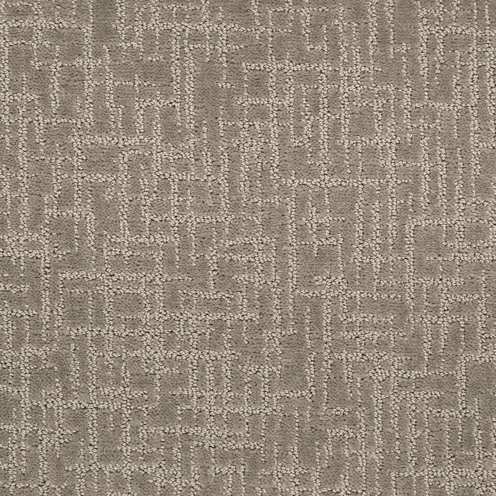 Mohawk 8 in. x 8 in. Pattern Carpet Sample - Brasswick - Color ...
