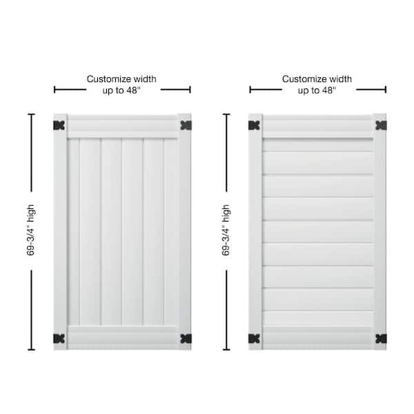 Veranda Fence Parts 2'x4' Arched Vinyl Lattice Fence Veranda