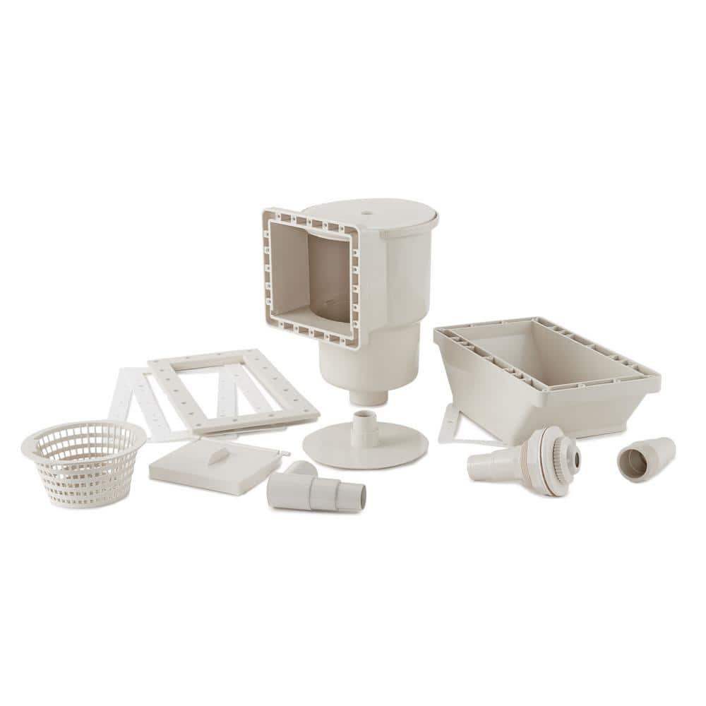 Swimline Complete Wide Mouth Thru-Wall Pool Skimmer 8939 - The Home Depot