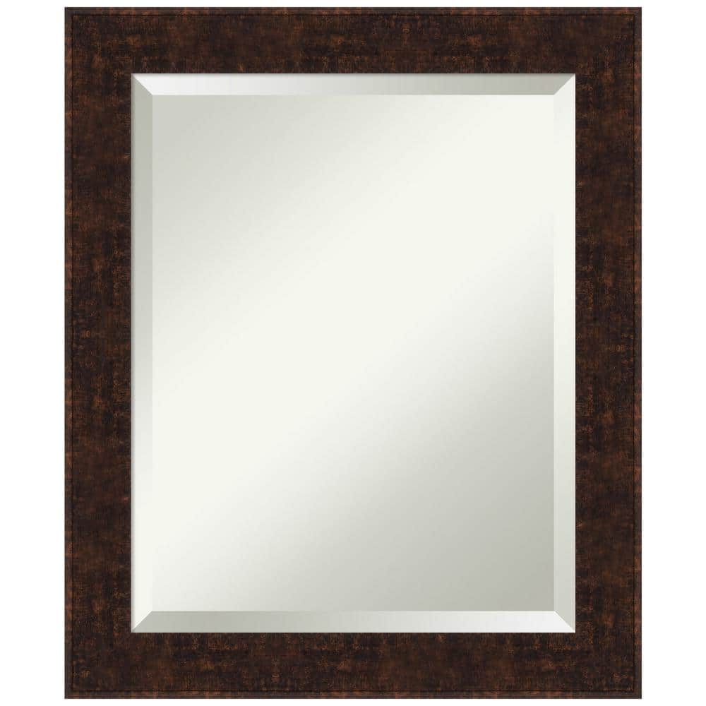Amanti Art William 20 in. x 24 in. Rustic Rectangle Framed Mottled ...