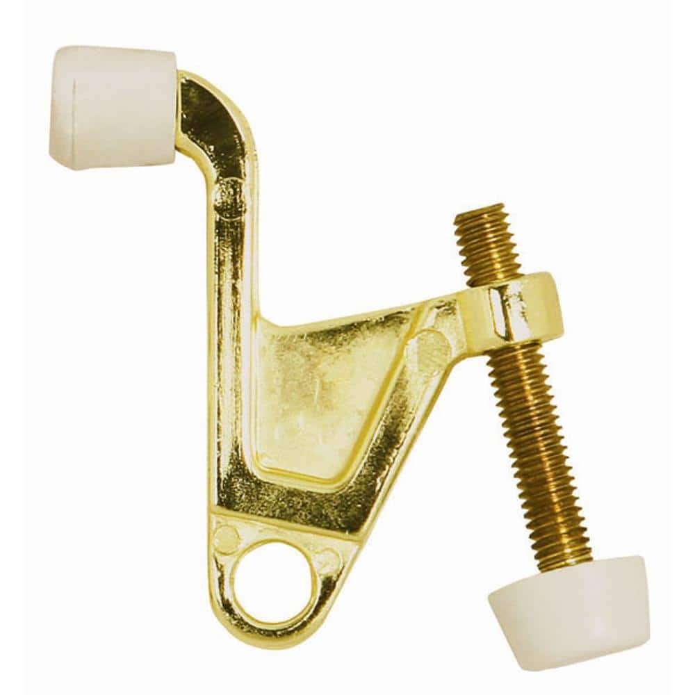 Design House 2-1/4 in. x 2-1/8 in. Polished Brass Jumbo Hinge Pin Door ...