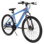700C 21-Speed Aluminum Alloy Hybrid Bike, City Road Bike with Disc ...