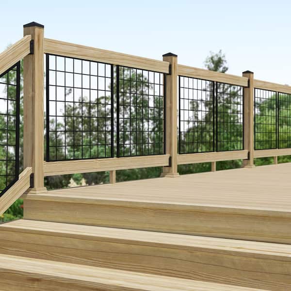 Hog Panel Porch Railing