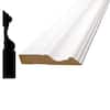 Alexandria Moulding 5/8 in. x 3-1/4 in. x 96 in. Primed MDF Casing ...
