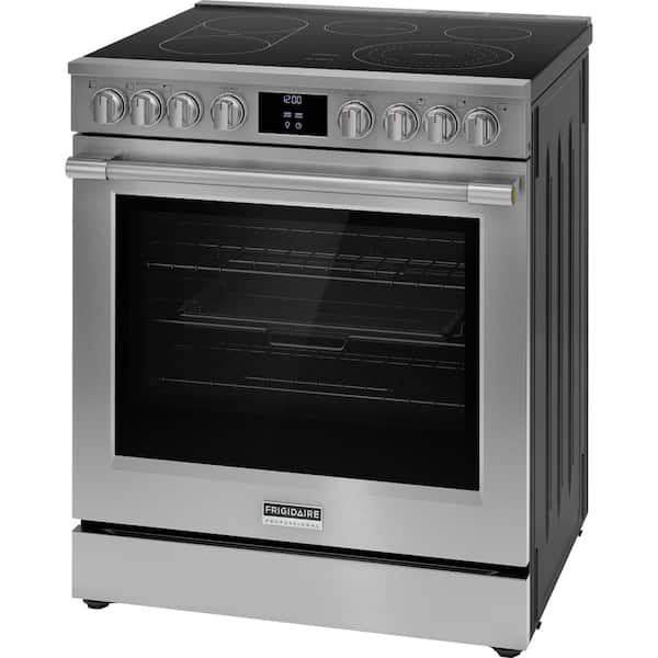 Frigidaire Professional 30 in. 5 Element Slide-In Electric Range in ...