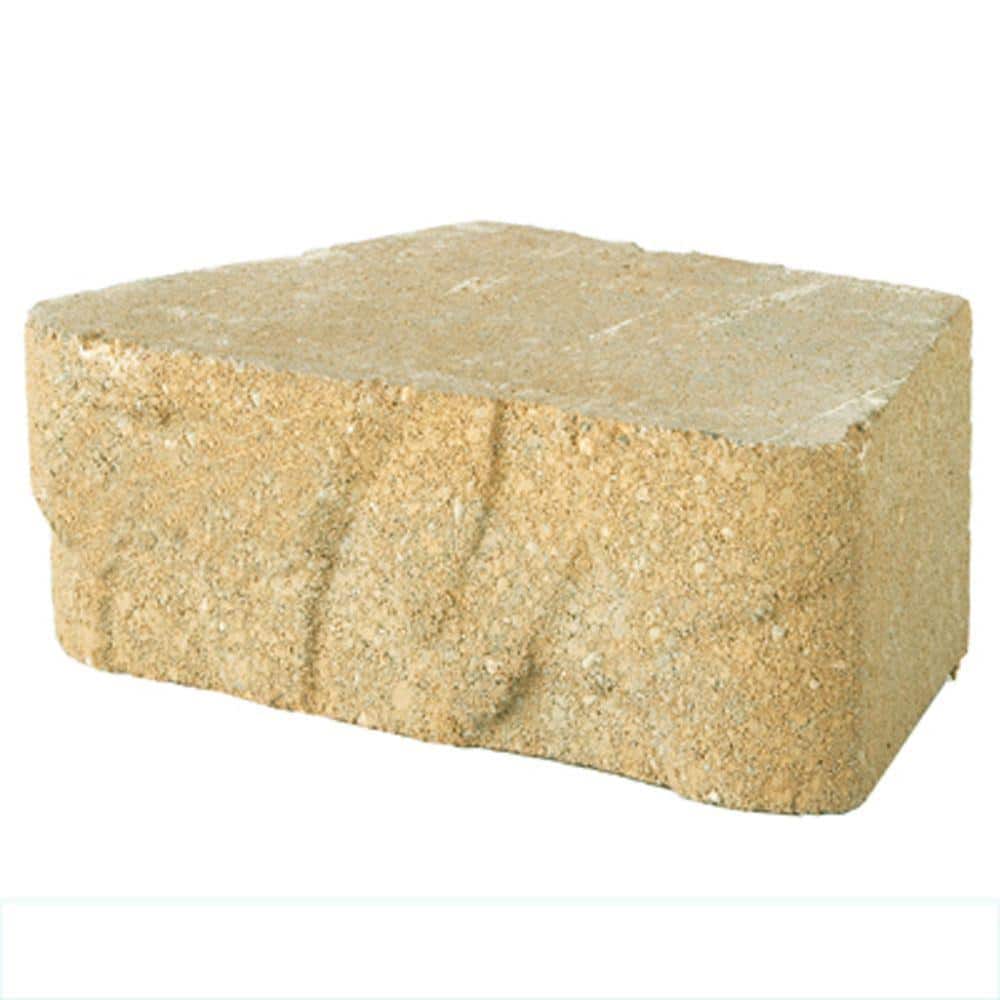 Pavestone 3 in. x 10 in. x 6 in. Buff Concrete Wall Block 80704 - The ...
