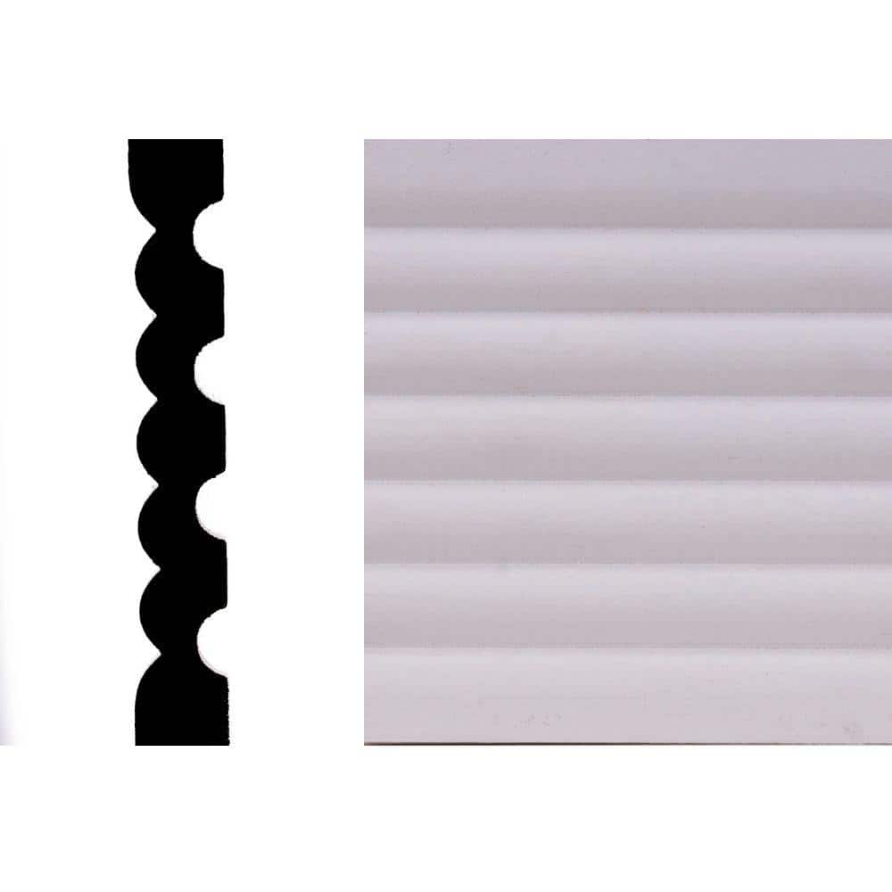 Builder's Choice OP3125 1/2 in. x 3-1/4 in. Primed Finger-Jointed Wood ...