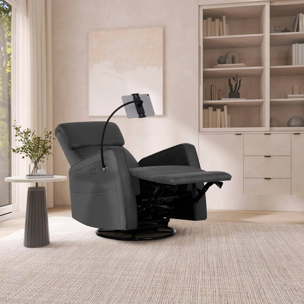 Evolur Tempered Gray Maverick Glider with Device Holder 6121-TG - The ...