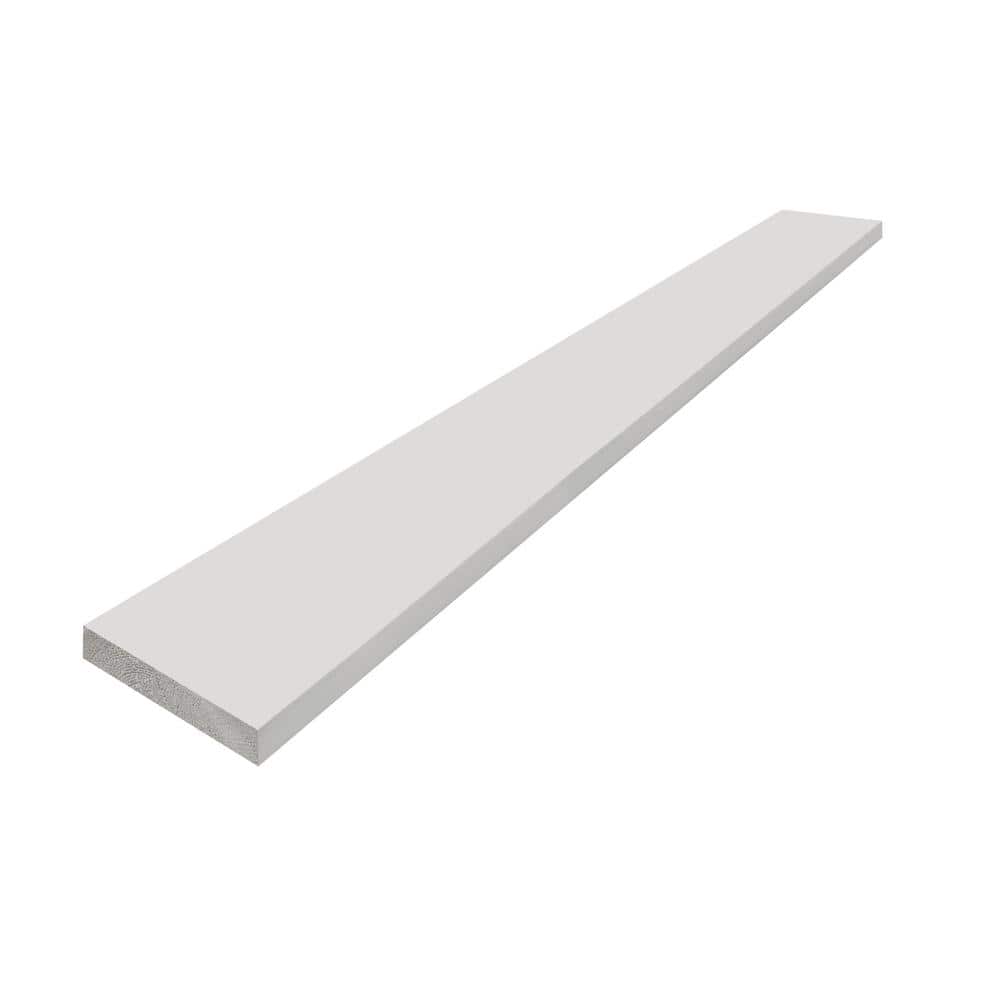UFP-Edge 2 in. x 8 in. x 16 ft. Primed Wood Fascia Trim Board (Actual ...