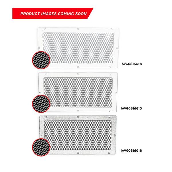 HY-C 4 in. x 16 in. White Insect Armor Soffit Guard (1-Unit ...