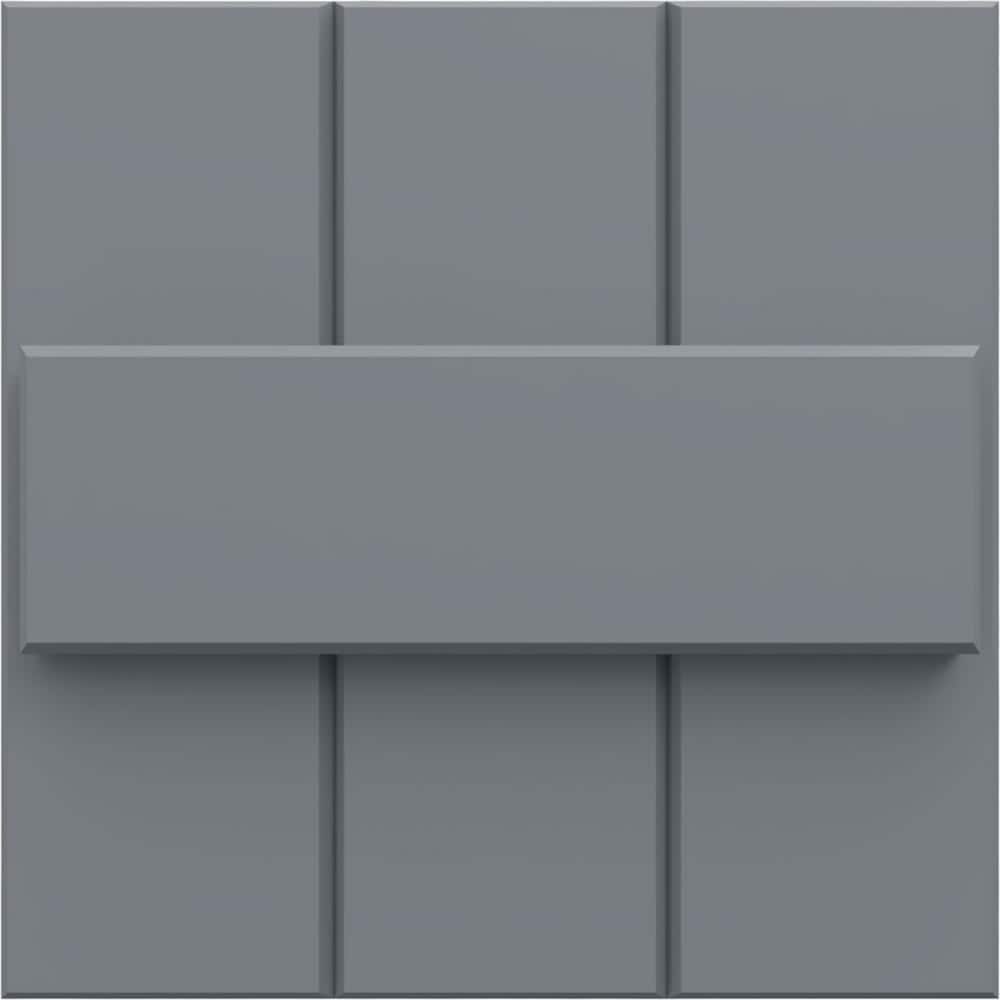 Ekena Millwork 12-in W x 12-in H True Fit PVC Joined Board-n-Batten ...