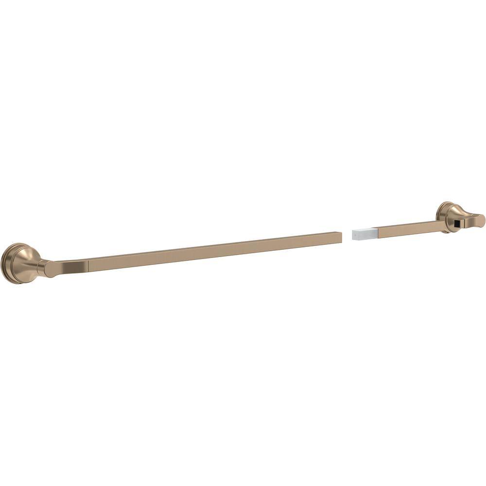 Delta Faryn 18 in. Wall Mounted Towel Bar with 6 in. Extender Bath ...