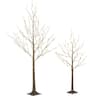 GERSON INTERNATIONAL 6 ft. H Electric Birch Bark Effect Lighted Tree ...