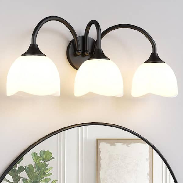 Reviews for Maxax 21 in. 2-Light Black Modern Dimmable Outdoor Aluminum ...