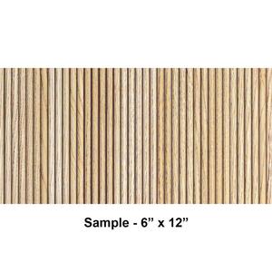 FROM PLAIN TO BEAUTIFUL IN HOURS Rounded Mini Slat 1/4 in. x 1 ft. x 9. ...