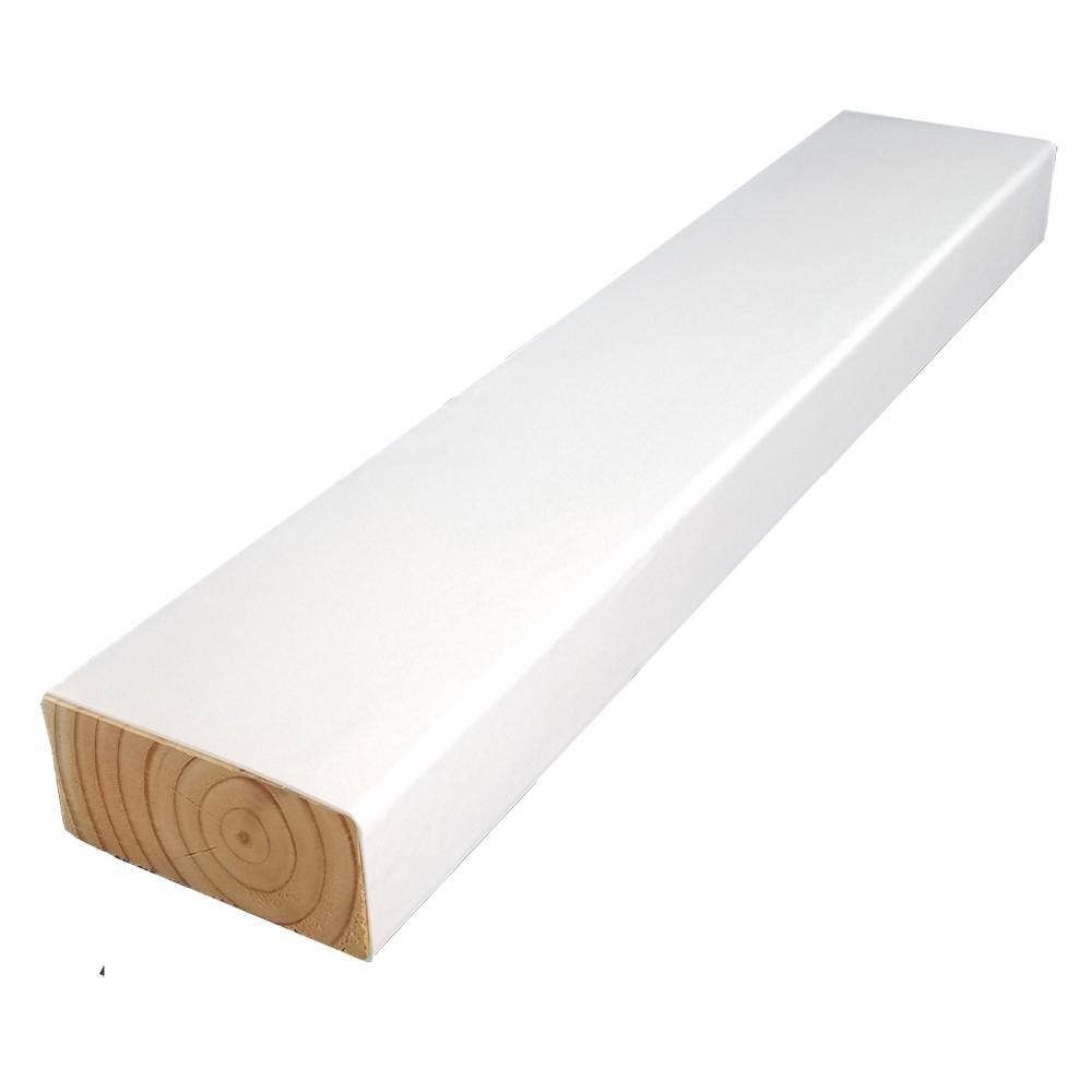 Woodguard 2 in. x 4 in. x 8 ft. #2 SYP Polymer Coated White Pressure ...