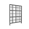 VITA 60 in. x 84 in. Urbana Modern Trellis, Vinyl Trellis, Slate Gray ...