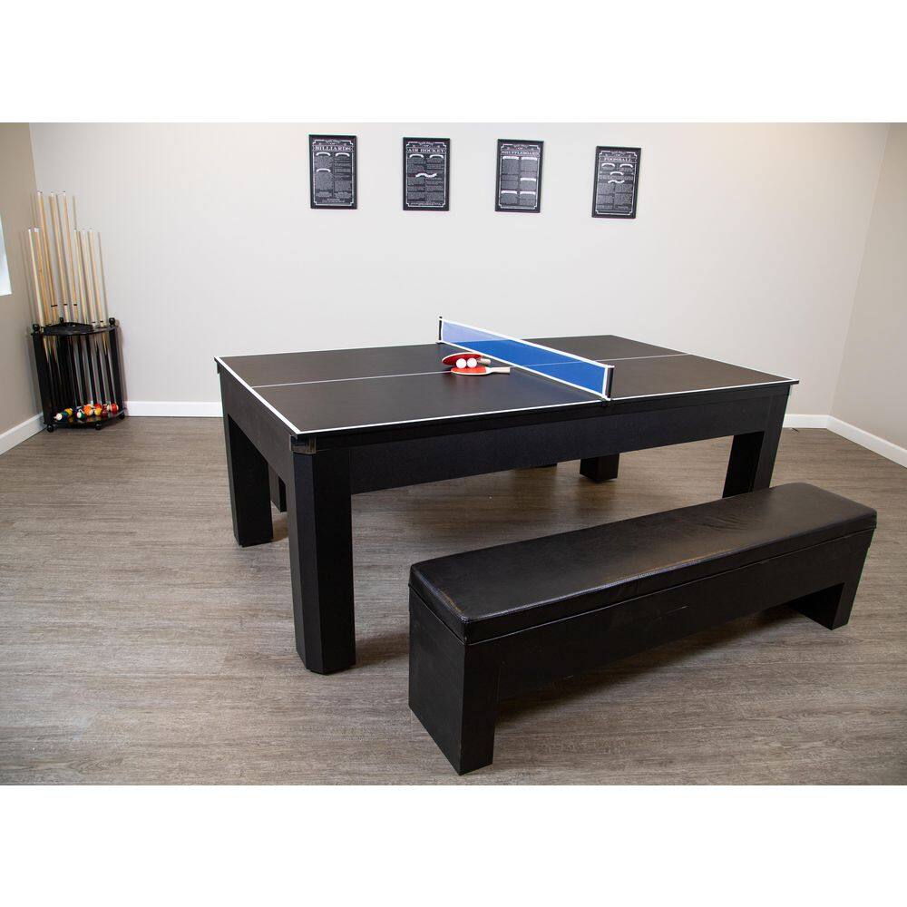 Buy Park Avenue 7 ft. Pool Table Tennis Combination with Dining Top, 2 ...