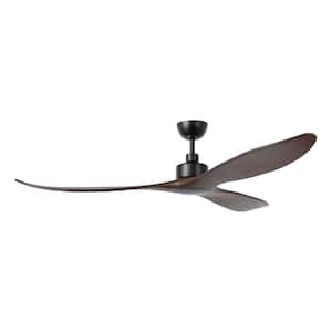 KICHLER Monarch 70 in. Indoor Tannery Bronze Downrod Mount Ceiling Fan ...
