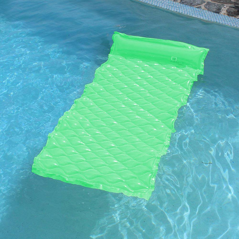 SunSplash Smart Float Green Pool Float 278-2-0653-G - The Home Depot