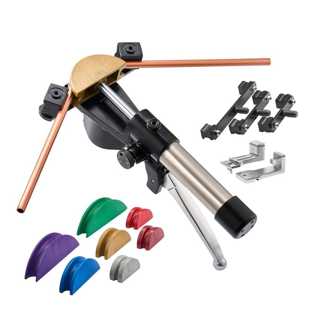 SKYSHALO Hydraulic Tubing Bender Kit, Copper Pipe Bender, Forward ...