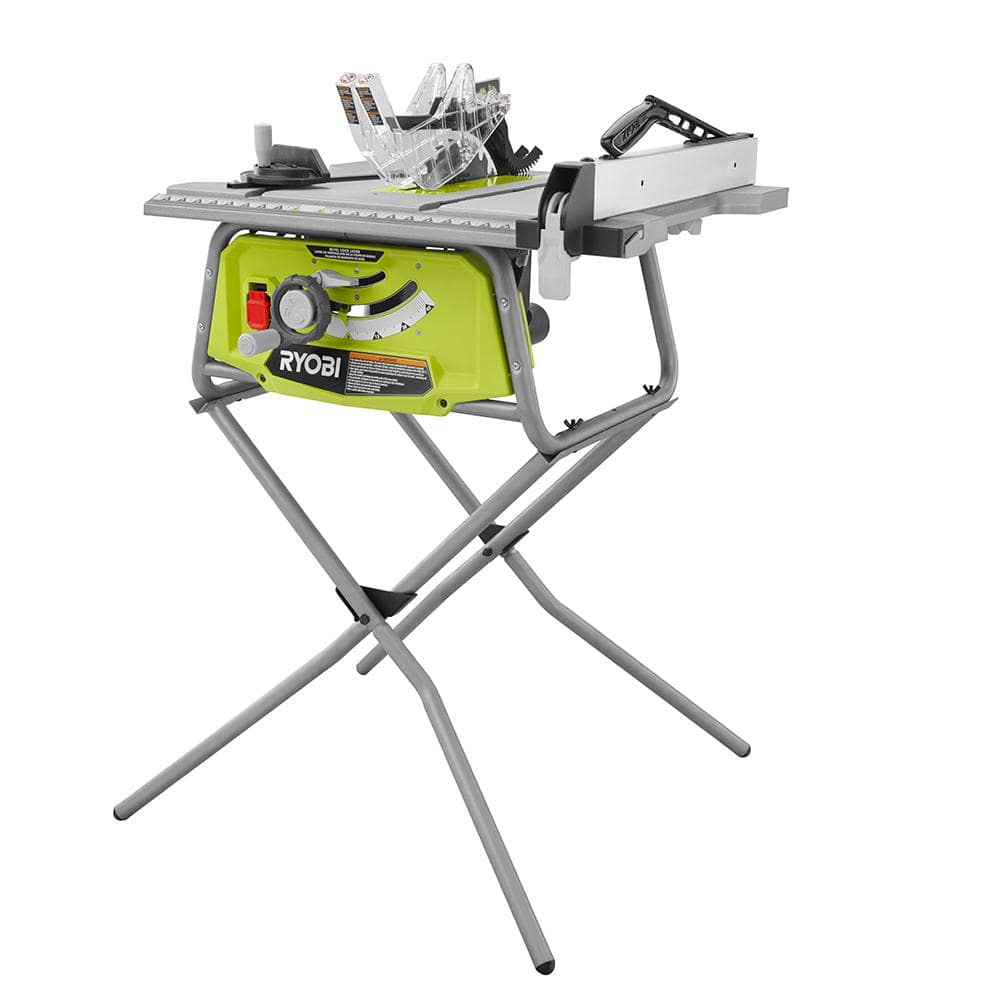 Reviews for RYOBI 10 in. Table Saw with Folding Stand | Pg 1 - The Home ...
