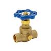 Everbilt 1/2 in. Brass Sweat x Sweat Stop and Waste Valve 105-603EB ...