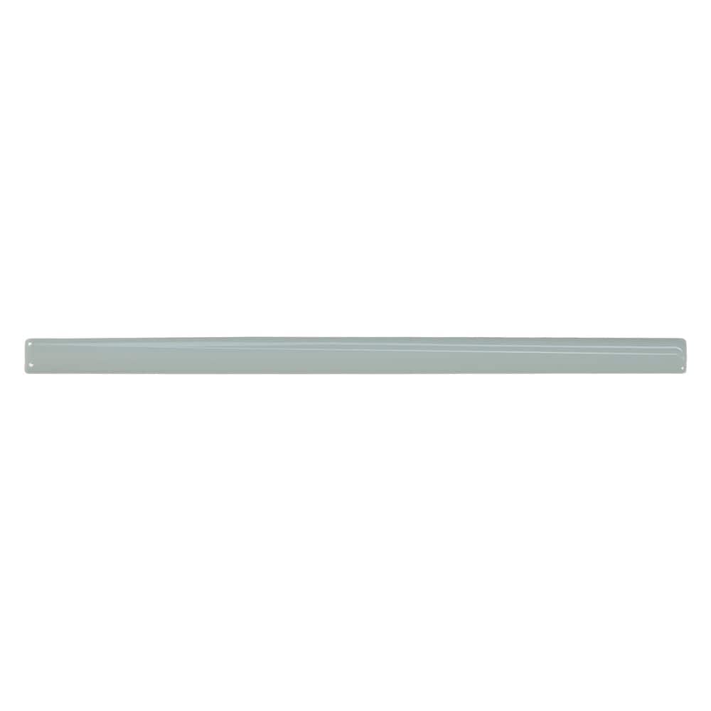 Bedrosians Marin 0.5 in. x 12 in. Jolly Miter Edge Ceramic Trim in Aloe ...