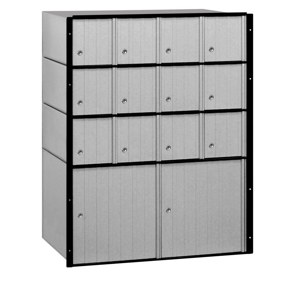 Salsbury Industries 2200 Series Standard System Aluminum Mailbox with ...