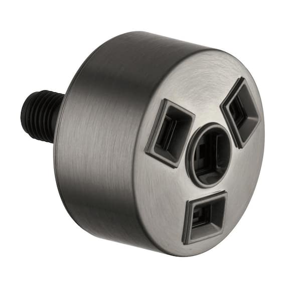 Delta HydraChoice 1-Spray Massaging Body Spray in Black Stainless with ...