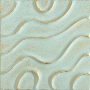 Reviews for A La Maison Ceilings Diamond Wreath Gold Moss 1.6 ft. x 1.6 ...