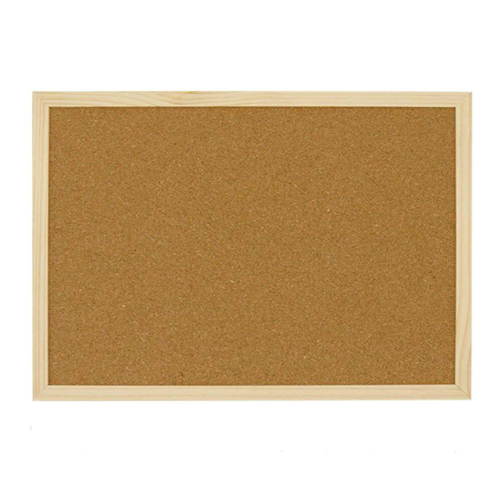 17.7 x 13.3 Inch Cork Bulletin Board Wall-Mounted Pin Board Self ...
