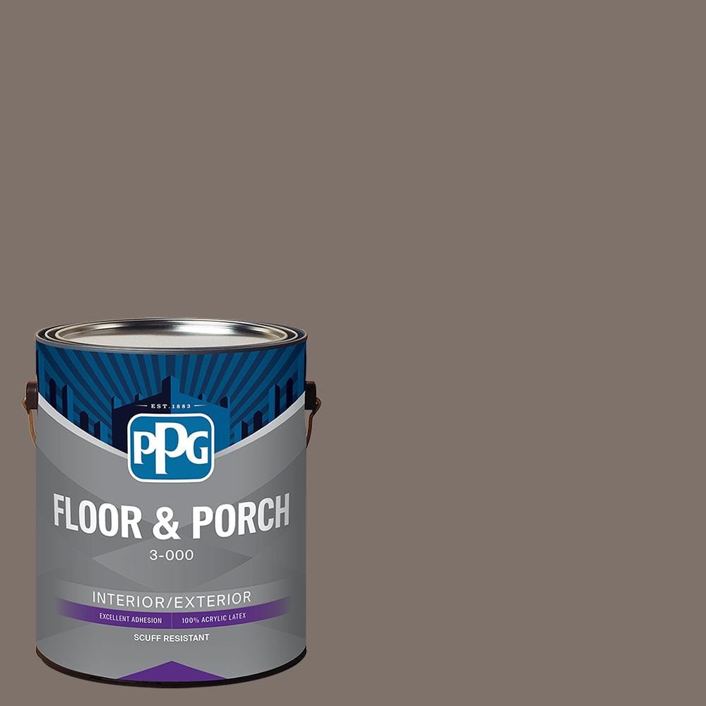 PPG 1 gal. PPG1018-6 Flipper Satin Interior/Exterior Floor and Porch ... PPG 1 gal. PPG1018-6 Flipper Satin Interior/Exterior Floor and Porch ...