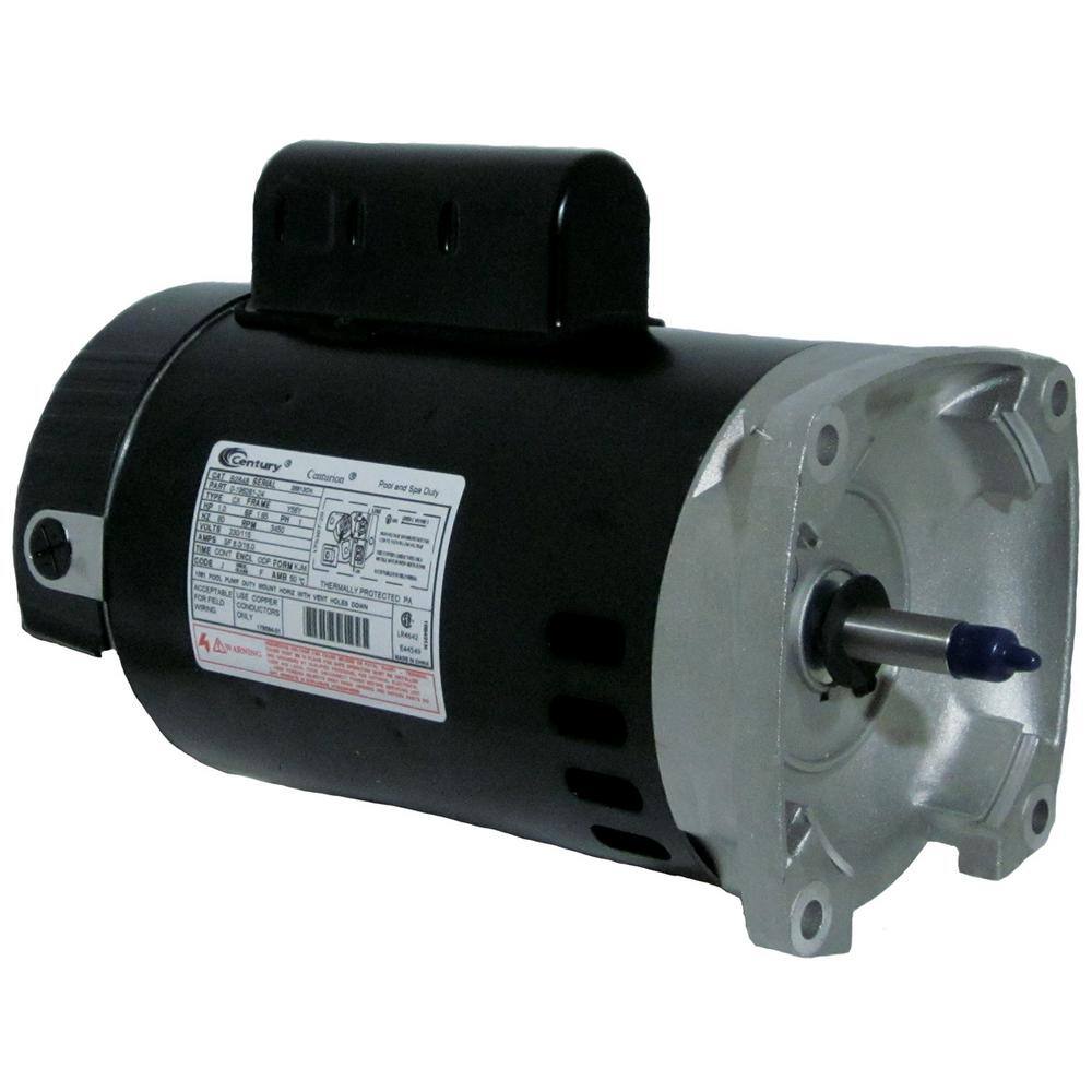 Century 1 HP Single Speed Full Rate Replacement Motor-B2848 - The Home ...